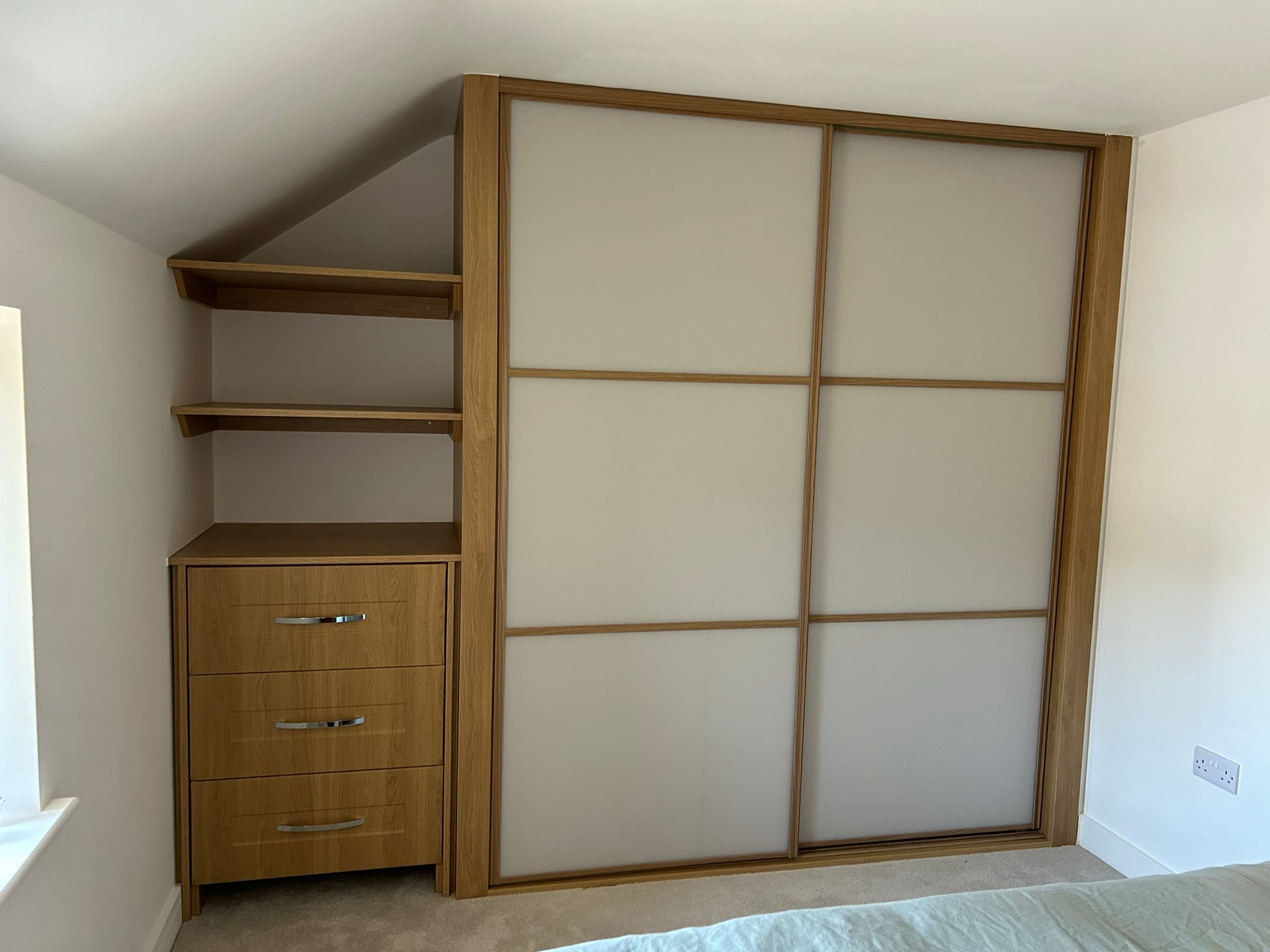 Fitted Wardrobes for Sloped Ceilings | Superglide Wardrobes